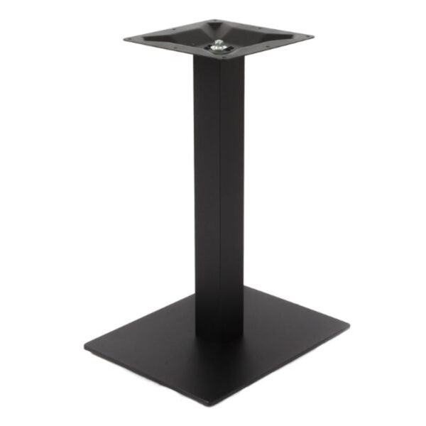 Black Powder Coating Square Table Base - Aadinath Furniture