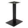 Black Powder Coating Square Table Base - Aadinath Furniture