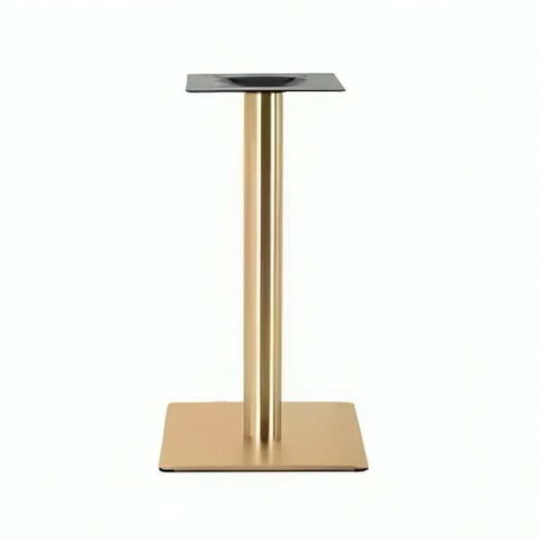 Black Powder Coating Square Table Base - Aadinath Furniture