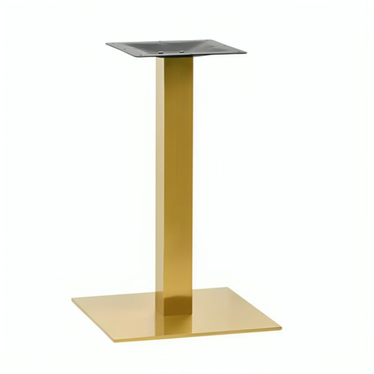 Black Powder Coating Square Table Base - Aadinath Furniture